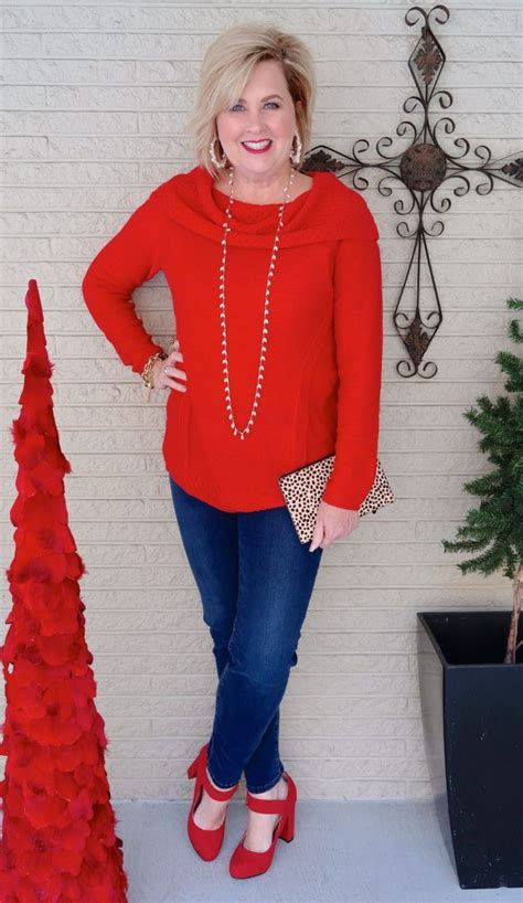 Wearing Red For The Holidays Fashion Over 40 Fashion For Women Over