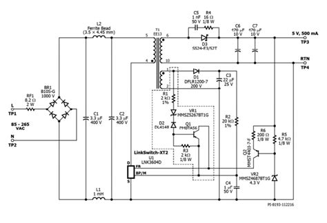 flyback converter circuit schematic arduino code circuit diagram
