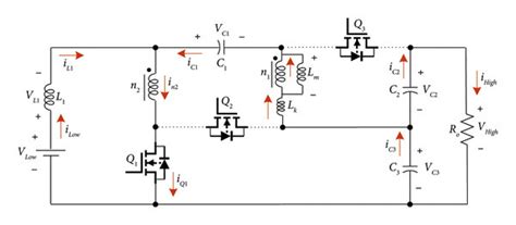 The Equivalent Circuits In Step Up Mode A State 1 And B State 2