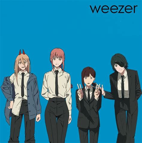 Csm Girlies As Album Covers Album Covers Anime Funny Weezer