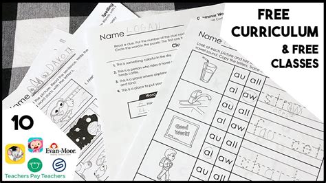 Free Curriculum Where I Find Free Classes And Worksheets For My