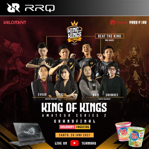Team Rrq Grand Final King Of Kings Amateur Series 2