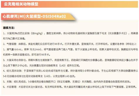 心肌梗死相关研究新进展 产品专题 武汉云克隆科技股份有限公司官方网站