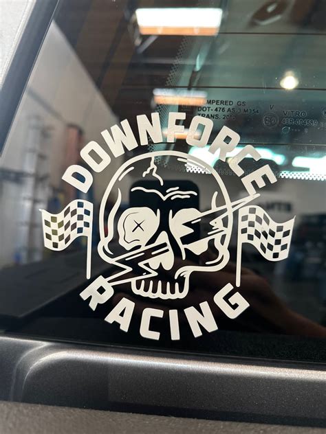 Downforcesolutions — Downforce Racing Decal