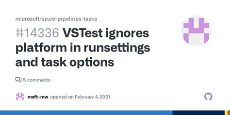 vstest ignores platform in runsettings and task options · issue 14336 · microsoft azure