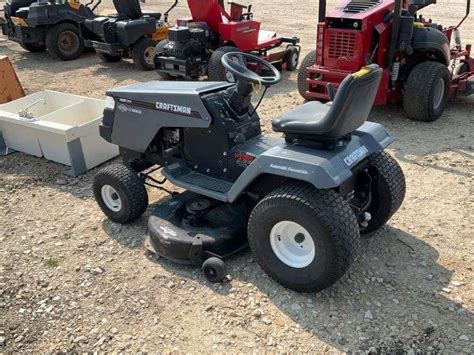 Craftsman Riding Lawn Mower, 15HP - Hamilton-Maring Auction Group