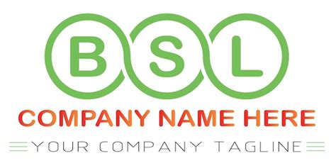 Premium Vector Bsl Letter Logo Design
