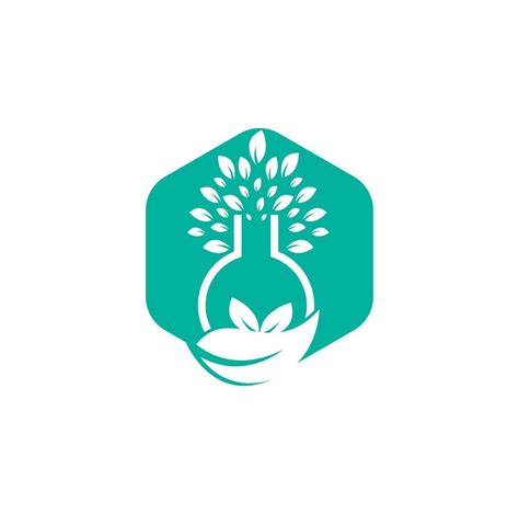 Lab Tree Logo Green Lab Vector Logo Design Leaf And Lab Bottle Logo Lab Tree Logo Green Lab Vector Logo Design Leaf And Lab Bottle Logo
