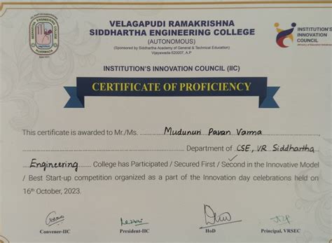 Pavan Varma On Linkedin Happy And Blissed To Share That We Have Won Second Prize In Our Institute