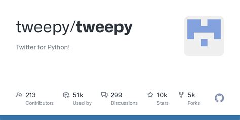 Github Tweepytweepy Twitter For Python