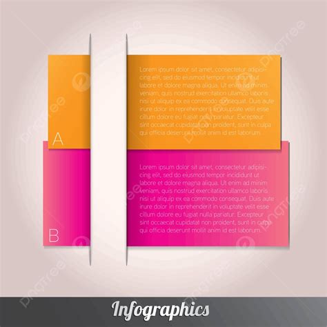 Infographic Progress Template One Presentation Web Vector One
