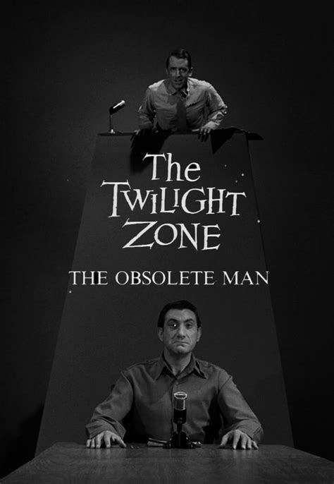 The Twilight Zone The Obsolete Man Tv 1961 Filmaffinity
