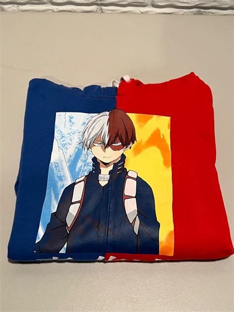 My Hero Academia Todoroki Shoto Todoroki Split Hoodie Gem