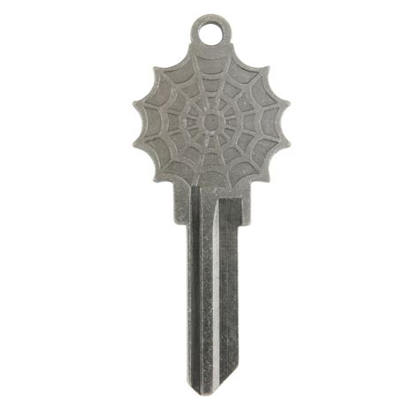 Spider Web Key Silver