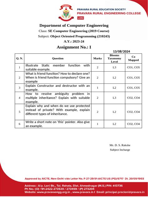 Oop Assignment 1 2024 25 Pdf