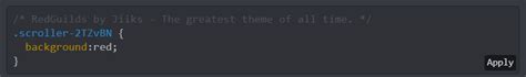 Feature Applying Css Snippets Through Codeblocks Issue Betterdiscord Betterdiscord