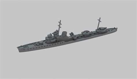 3x Soldati Class Destroyers 3d Miniature Vault