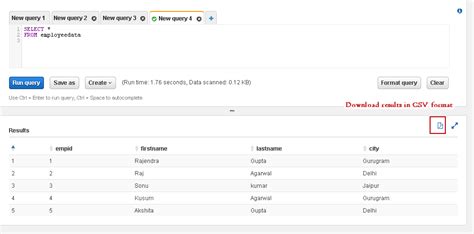 Query Amazon Athena external tables using SQL Server