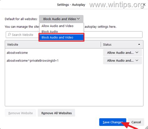How To Disable Autoplay Videos In Chrome Firefox EDGE WinTips Org