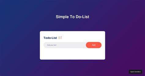 Harisuman2024todo List Html Css Javascript Codesandbox