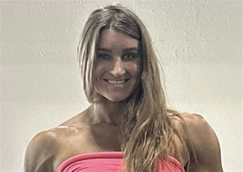 Fitness Influencer Katie Sonier In Two Piece Workout Gear Says We In