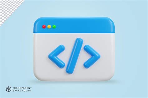 Premium PSD Web Development Concept Website Coding Programming D