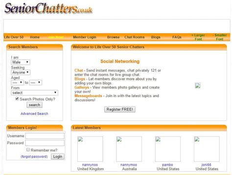 About Us Senior Chatters
