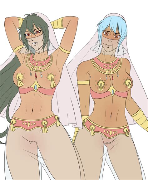 Rule 34 Belly Dancer Belly Dancer Outfit Echidna Queens Blade