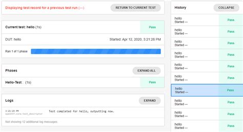 2 Web Interface Tutorial — Spintop Openhtf Documentation