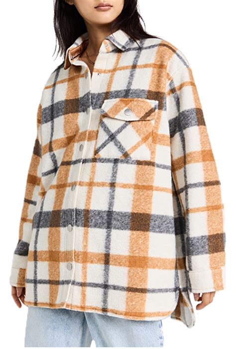 Plaid Shacket Lauren Kay Sims