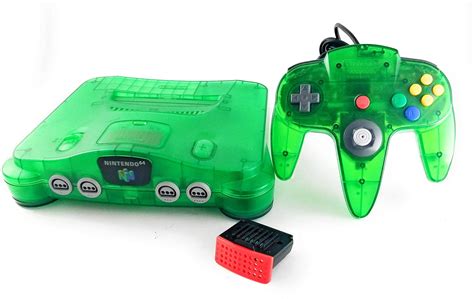 Nintendo Nintendo 64 Console Jungle Green Pre Owned Used