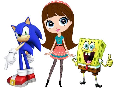 Sonic Spongebob And Blythe Baxter By Soniciscool2023 On Deviantart