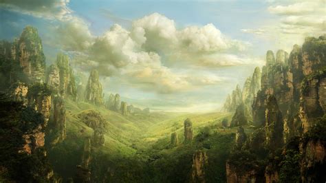 Fantasy Landscape Wallpapers Wallpaper Cave