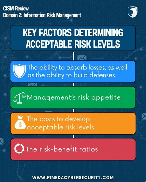 Key Factors Determining Acceptable Risk Levels Pineda Cybersecurity