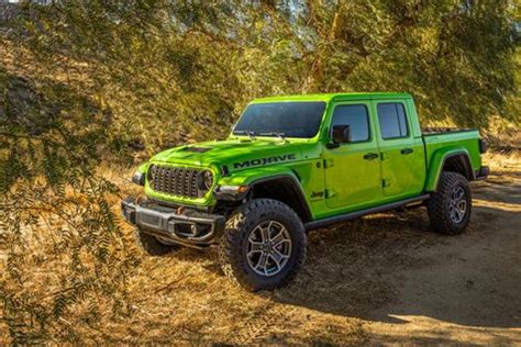 2025 Jeep Gladiator And Wrangler Add Mojito Green Color Option