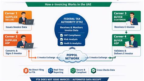 How Uae E Invoicing 5 Corner Model Working