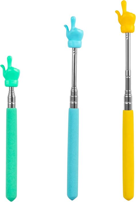 Retractable Finger Pointer Stick For Classroom Extendable