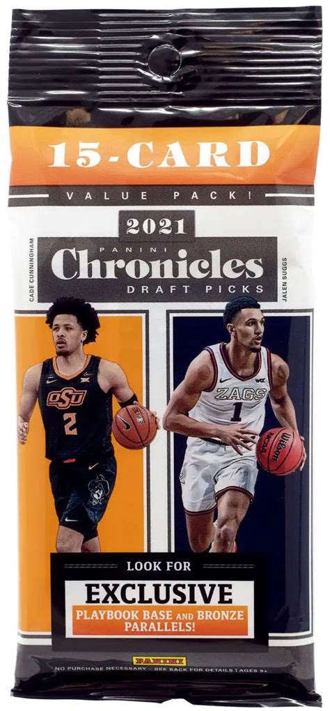 Nba Panini 2021 Chronicles Draft Picks Basketball Trading Card Value