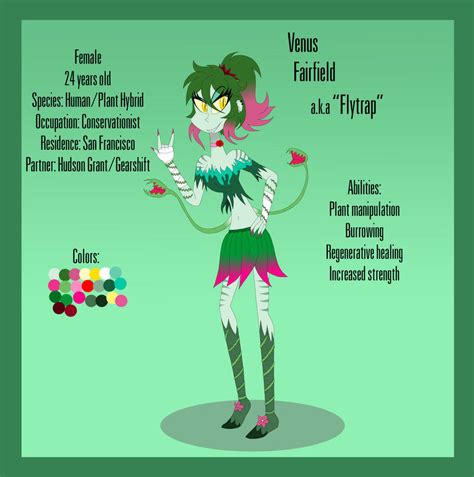 Venus Fairfieldflytrap Mcu Oc By Stellaex On Deviantart