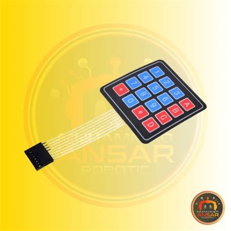 4×4 Matrix Keypad Membrane Switch For Arduino Ma Robotic