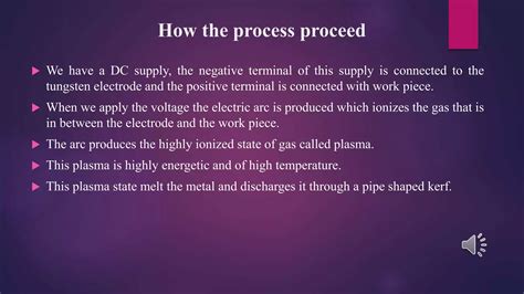 plasma arc machining cutting presentation pptx chemistry science