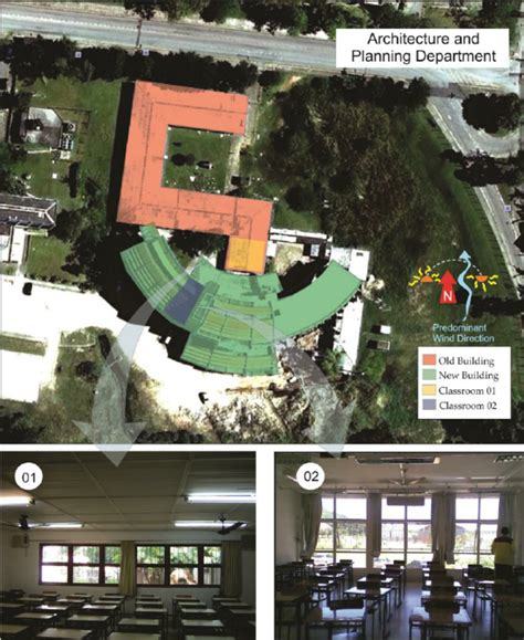 Satellite View From The Buildings Of Architecture And Planning