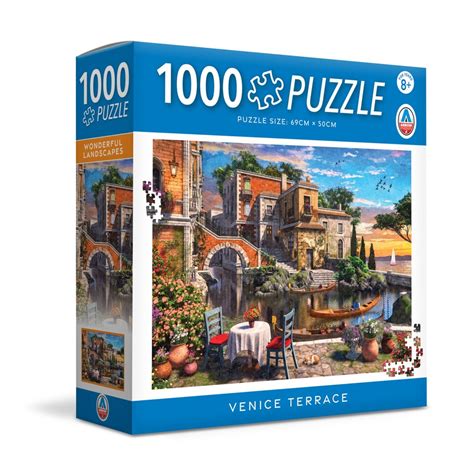1000 Piece Arrow Wonderful Landscapes Puzzle Assorted Kmart