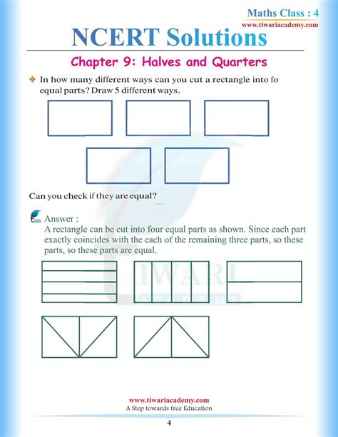 Ncert Solutions For Class 4 Maths Mela Chapter 9 Equal Groups