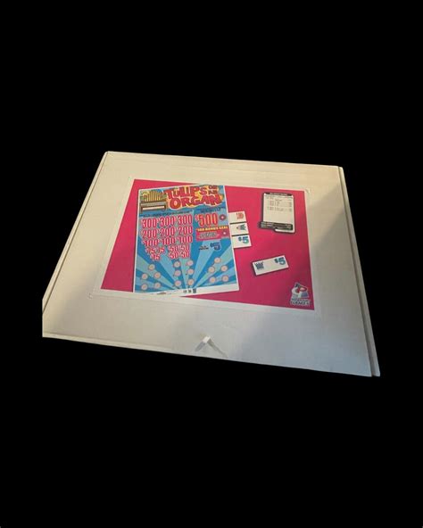 Tulips On An Organ Pull Tab Ticket Ticket For Amusement Purpose Only Etsy