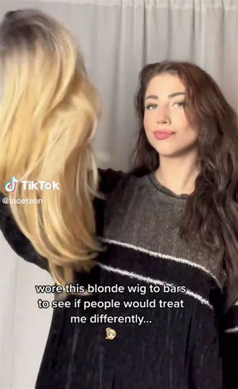 I Wore A Blonde Wig To Bar Men Were More Attracted To Me And Got