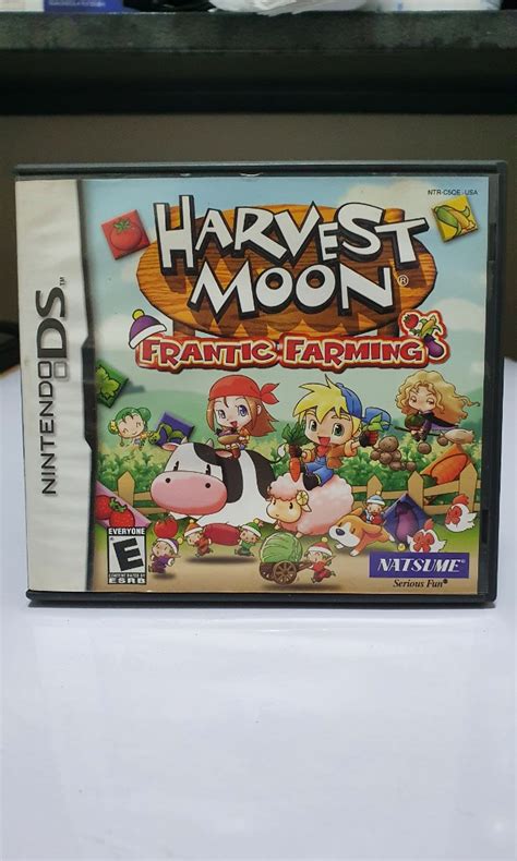 Harvest Moon Frantic Farming Nintendo Ds Usa Video Gaming Video