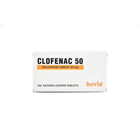 Clofenac 50mg 100 Tablets