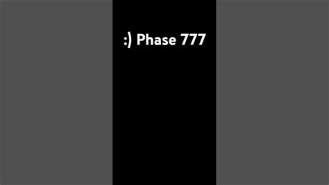 Phase 777 Youtube