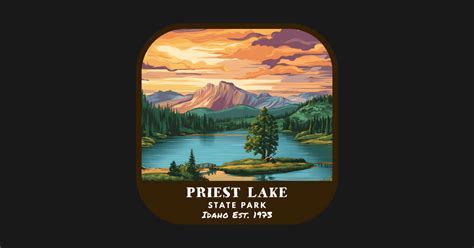 Priest Lake State Park Idaho State Park Priest Lake T Shirt